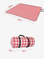 China Polyester PEVA Outdoor Picnic Mat Waterproof And Moistureproof for sale