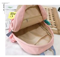China Women Backpack Travel Bag Waterproof Nylon Casual Pink 0.4kg for Teenager Girls School for sale
