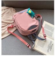 China Women Backpack Travel Bag Waterproof Nylon Casual Pink 0.4kg for Teenager Girls School for sale