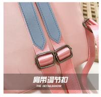 China Women Backpack Travel Bag Waterproof Nylon Casual Pink 0.4kg for Teenager Girls School for sale
