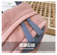 China Women Backpack Travel Bag Waterproof Nylon Casual Pink 0.4kg for Teenager Girls School for sale