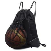 China Multi Functional Oxford Drawstring Bag Sports Backpack Outdoor Basketball for sale