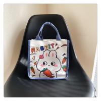 China Custom Printed Canvas Tote Bag 38x42cm Eco Friendly Foldable Shopping Bag with Logo for sale