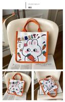 China Custom Printed Canvas Tote Bag 38x42cm Eco Friendly Foldable Shopping Bag with Logo for sale