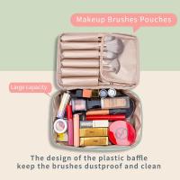 China Large Capacity Cosmetic Bag with Handle Waterproof Nylon 9x3.1x6.2 Inch for Women for sale