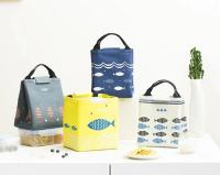 China Custom Oxford Insulated Lunch Cooler Bag 20L Waterproof Thermal Tote for Food Delivery for sale