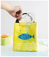 China Custom Oxford Insulated Lunch Cooler Bag 20L Waterproof Thermal Tote for Food Delivery for sale