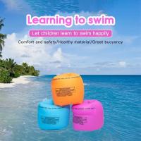 China Kids Swimming Arm Ring Foldable PVC Inflatable Float Air Sleeves Circle for sale