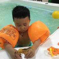 China Kids Swimming Arm Ring Foldable PVC Inflatable Float Air Sleeves Circle for sale