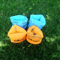 China Kids Swimming Arm Ring Foldable PVC Inflatable Float Air Sleeves Circle for sale