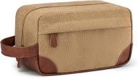 China Waterproof Toiletry Travel Bag 10x5x5.5 Inch with Handle for Men Women Custom Logo for sale
