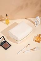 China Custom Logo Waterproof PU Makeup Bag Unisex Travel Cosmetic Case 1000pcs MOQ for sale