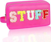 China Custom Waterproof Toiletry Bag 1000pcs MOQ Solid Color Travel Makeup Case for Teen Girls for sale