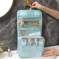 China Large Capacity Waterproof Toiletry Bag with Multiple Compartments Customizable for sale