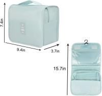 China Large Capacity Waterproof Toiletry Bag with Multiple Compartments Customizable for sale