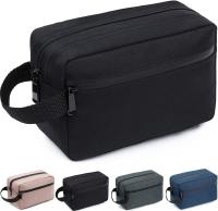 China Custom Water Resistant Toiletry Bag for Men Travel Dopp Kit 1000pcs MOQ for sale