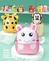 China Kindergarten Cartoon 3D Backpack Waterproof Kids School Bag 20L Travel Outdoor for sale