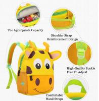 China Kindergarten Cartoon 3D Backpack Waterproof Kids School Bag 20L Travel Outdoor for sale