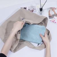 China lager capaccity light weight corduroy toiletry bags for sale