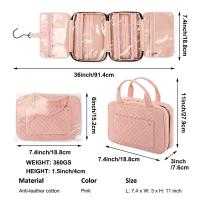 China Custom Waterproof Toiletry Bag 100% Eco-Friendly Material Any Size Color for sale