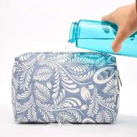 China Customized Solid Pattern Cosmetic Bag Organizer Waterproof 1000 PCS MOQ for sale