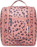 China Custom Polyester Travel Toiletry Bag Waterproof Cosmetic Organizer 1000 PCS MOQ for sale