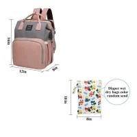China Waterproof Adult Mommy Bag With Crib Print / Custom / Geometric Pattern for sale