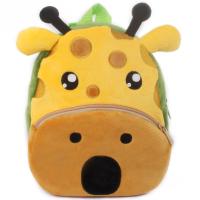 China 3D Cartoon Print Plush Kids Backpack for Kindergarten Boys Girls 23cm Mini School Bag for sale