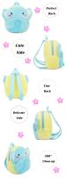 China 3D Cartoon Print Plush Kids Backpack for Kindergarten Boys Girls 23cm Mini School Bag for sale