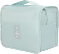China Women Hanging Toiletry Bag Water Resistant Cosmetic Makeup Travel Organizer 9.4x3.7x7.4 Inches for sale