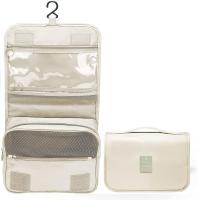 China Large Oxford Women Travel Cosmetic Bag Organizer Dopp Kit Hanging 24x20x40cm Water Resistant for sale