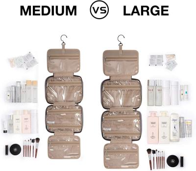 China Women Travel Toiletry Bag Organizer Multifunction Shockproof Waterproof Portable 0.24kg Polyester for sale