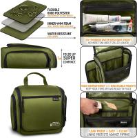 China Large Hanging Travel Toiletry Bag Waterproof 12.2x3.15x10.63 inch with Hook for Men Women for sale