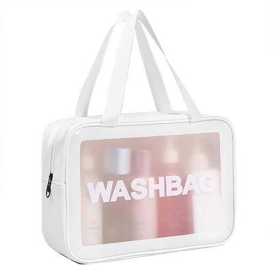 China Large Capacity Shockproof Waterproof Cosmetic Bag Travel Organizer 12.5x4.5x8.5 inch for sale