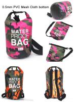 China PVC Waterproof Diving Bag 5L 10L Large Capacity Outdoor Waterproof Bag for Camping and Travel for sale