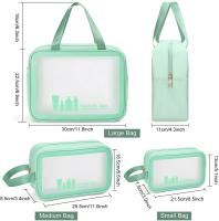 China Waterproof Toiletry Bag Travel Organizer 12.99x2.09x9.06cm Custom Logo for Men Women for sale