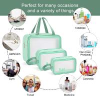 China Waterproof Toiletry Bag Travel Organizer 12.99x2.09x9.06cm Custom Logo for Men Women for sale