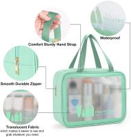 China Waterproof Toiletry Bag Travel Organizer 12.99x2.09x9.06cm Custom Logo for Men Women for sale