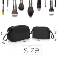 China Wholesale Custom Waterproof Nylon Makeup Travel Cosmetic Pouch Bag 0.28kg for sale