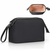 China Wholesale Adult Mens Polyester Cosmetic Toiletry Bag Custom Washed 11.8x7x7 cm Travel Toilet Bag for sale