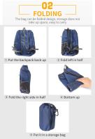 China 23L Foldable Ultralight Mountaineering Backpack for Outdoor Cycling Hiking Travel for sale