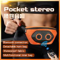 China Waterproof Adjustable Fanny Pack with Bluetooth Speaker 10W 550mAh Rechargeable for sale
