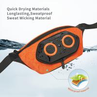 China Waterproof Adjustable Fanny Pack with Bluetooth Speaker 10W 550mAh Rechargeable for sale