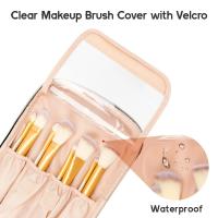 China Waterproof Double Layer Zipper Travel Cosmetic Bag with Handle 30x20x15cm for sale