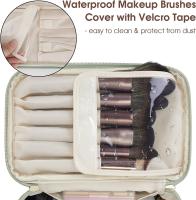 China Waterproof Cosmetic Pouch Bag 9.4x5.5x5.5 Inch Travel Makeup Toiletry Organizer for Women for sale