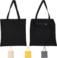 China Custom Outdoor Canvas Bag Camping Large Cotton Carry Tote 20x15x6 Inch for sale