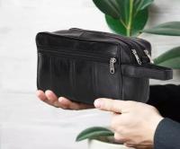 China Large Capacity Hanging Toiletry Bag Water Resistant Dopp Kit for Men Travel 10x5x5.5 Inches for sale