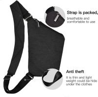 China Lightweight Waterproof Anti Theft Crossbody Shoulder Bag 12.99x9.06x0.39 Inches 0.1kg for sale