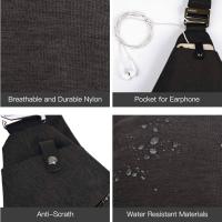 China Lightweight Waterproof Anti Theft Crossbody Shoulder Bag 12.99x9.06x0.39 Inches 0.1kg for sale