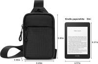 China Waterproof Anti-theft Crossbody Chest Bag 22cm 16cm for Men Women Travel Shoulder Messenger for sale